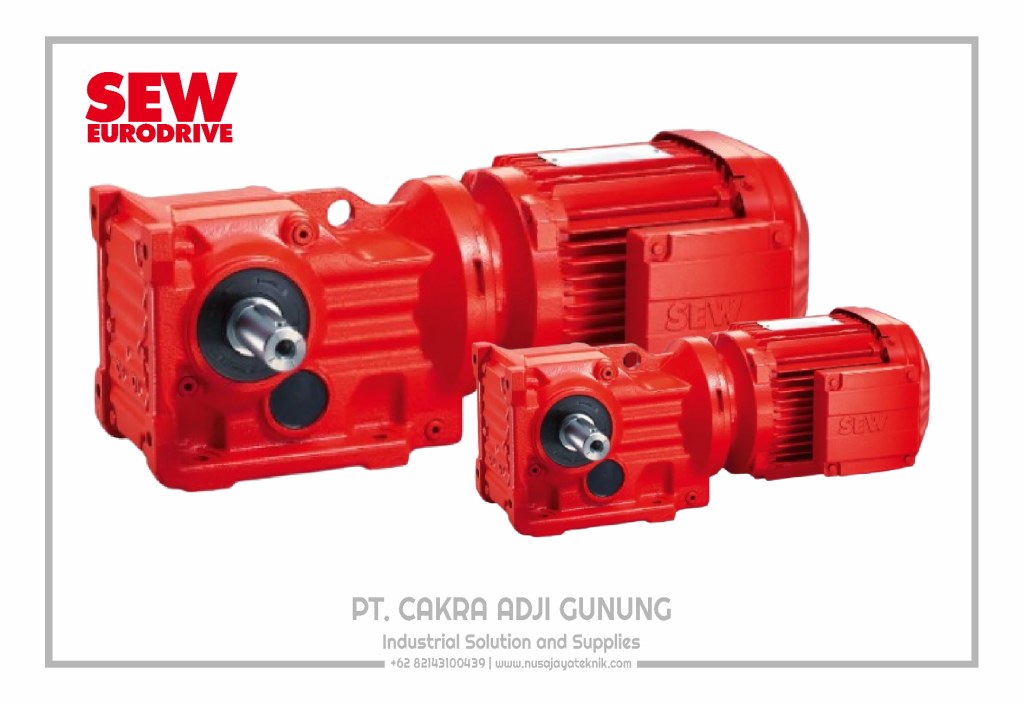 Sew-Eurodrive Helical-Worm Gearmotor Type S - PT. Cakra Adji Gunung
