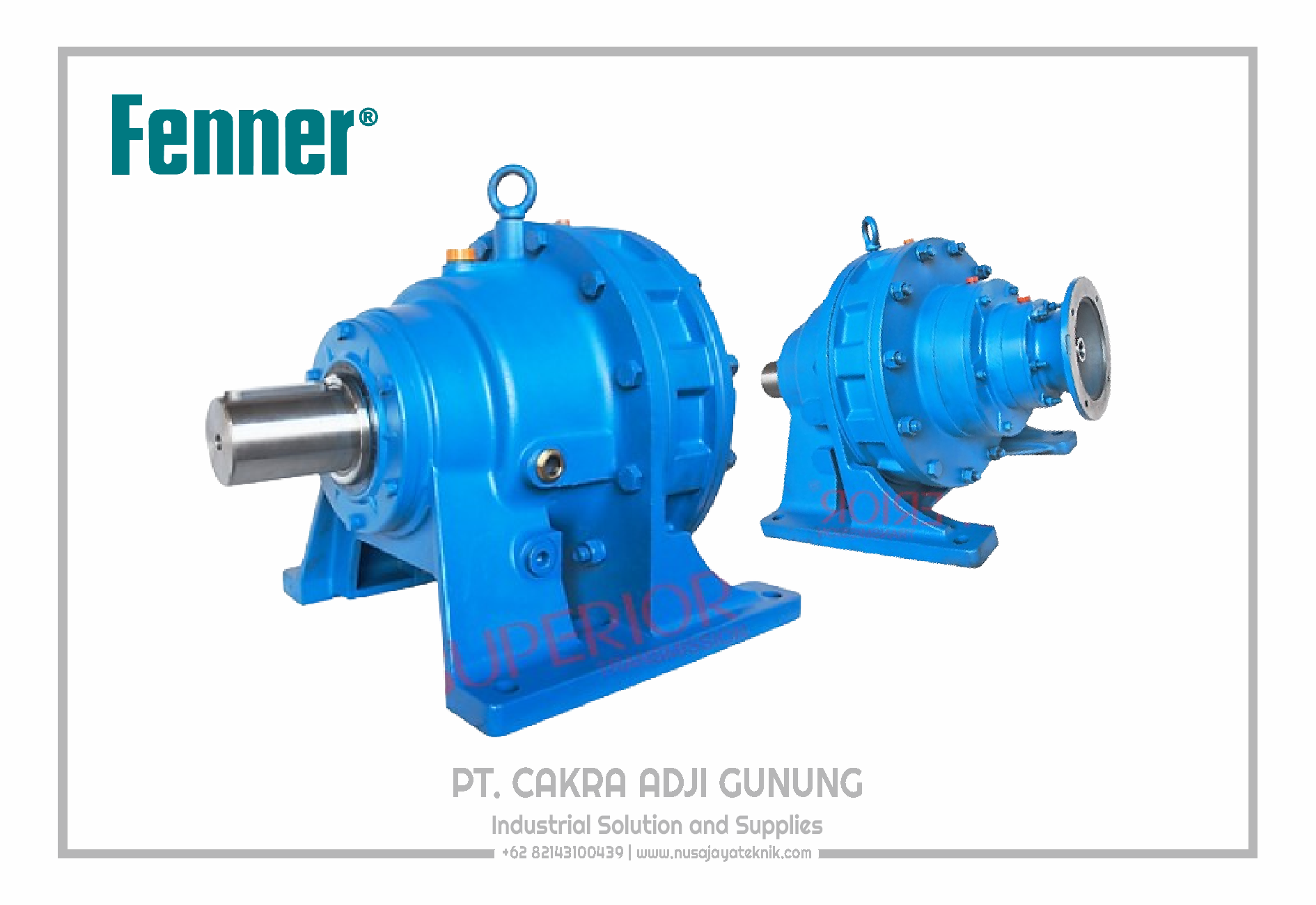 fenner gearboxes - PT. Cakra Adji Gunung