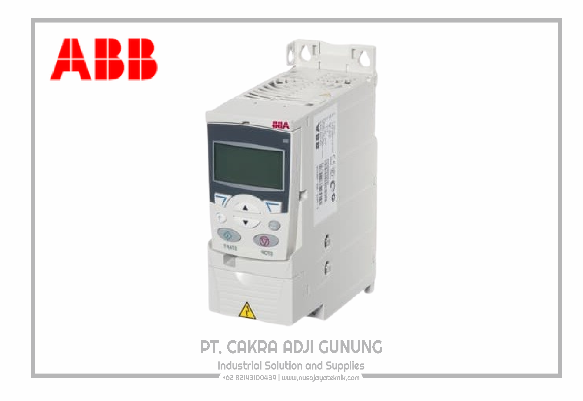 ABB Inverter - PT. Cakra Adji Gunung