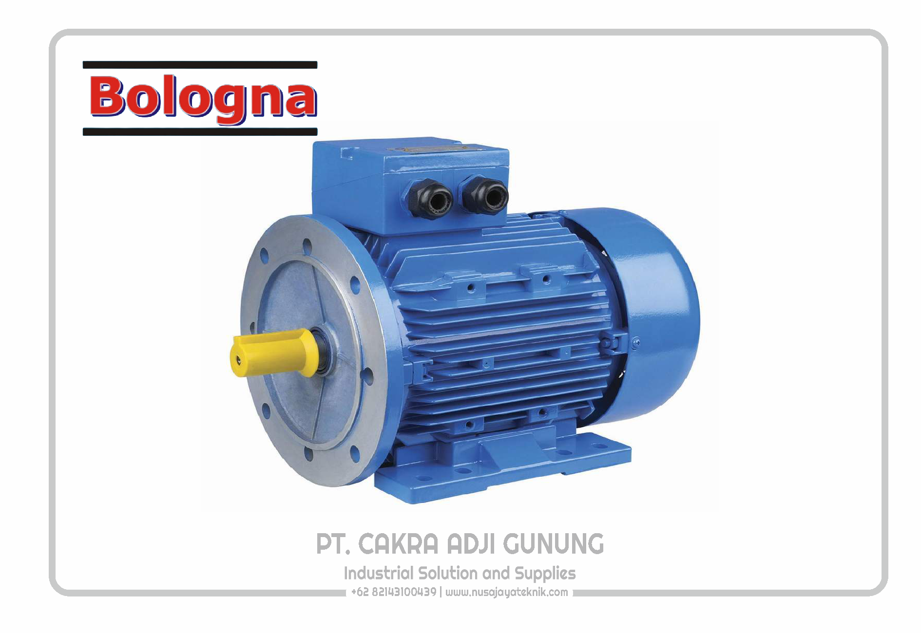 Bologna Electric Motor - PT. Cakra Adji Gunung