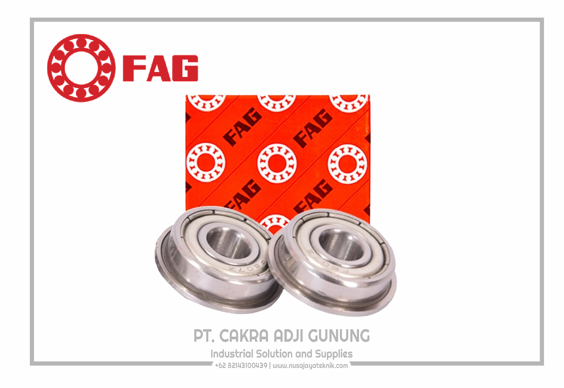 FAG Bearing - PT. Cakra Adji Gunung