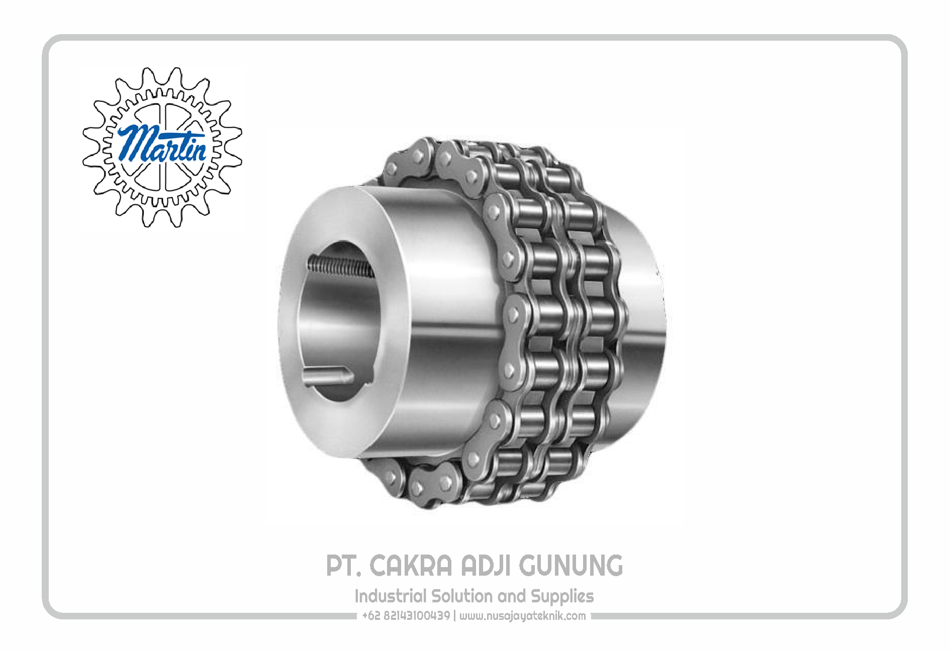 Martin Roller Chain Coupling - PT. Cakra Adji Gunung
