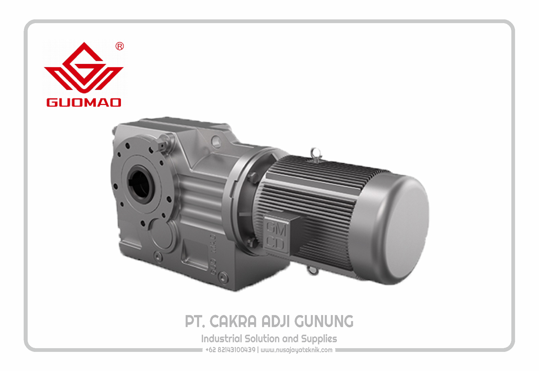 Guomao GK series Helical Gearbox - PT. Cakra Adji Gunung