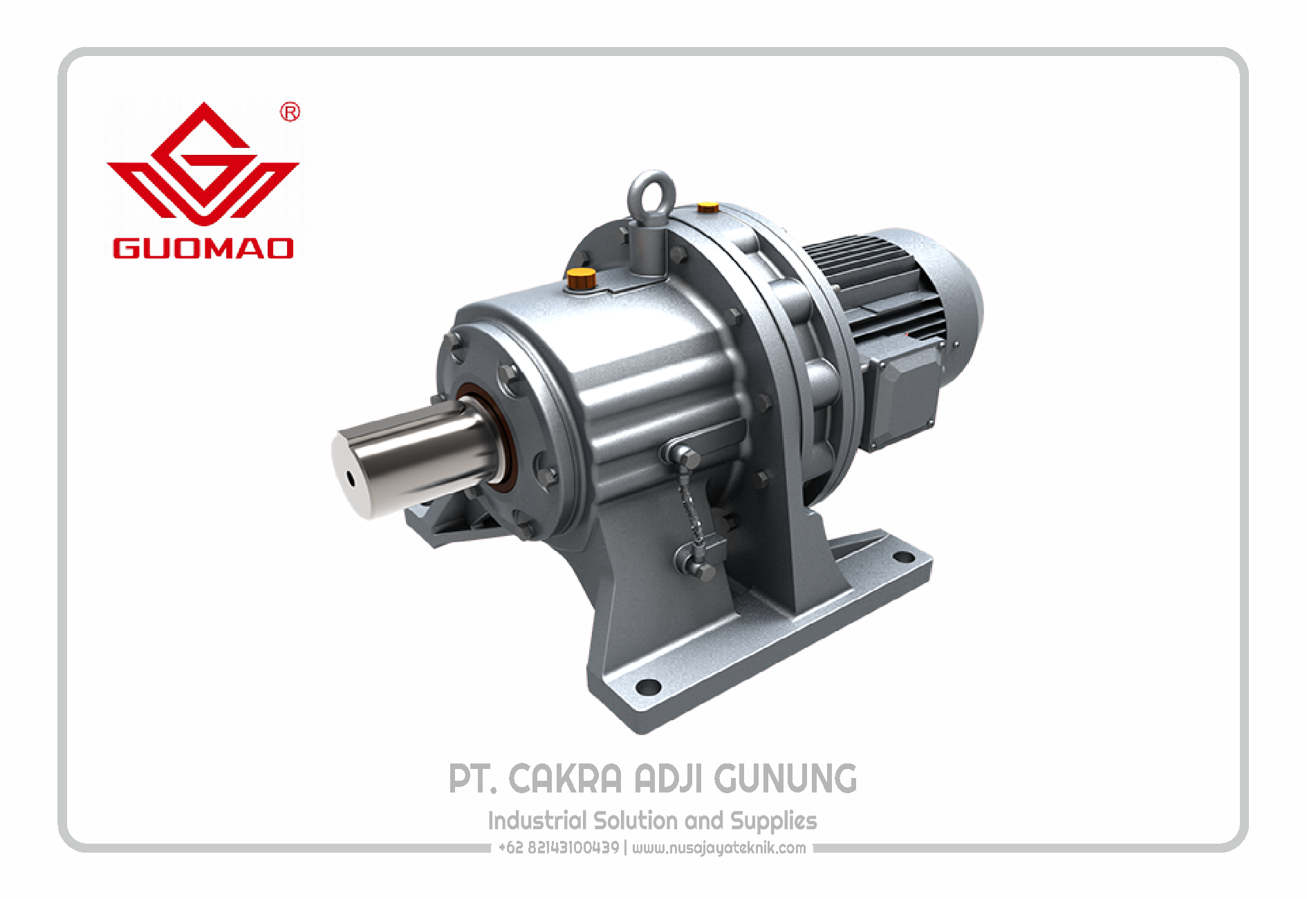 Guomao XWD series Cycloidal Gear Reducer - PT. Cakra Adji Gunung