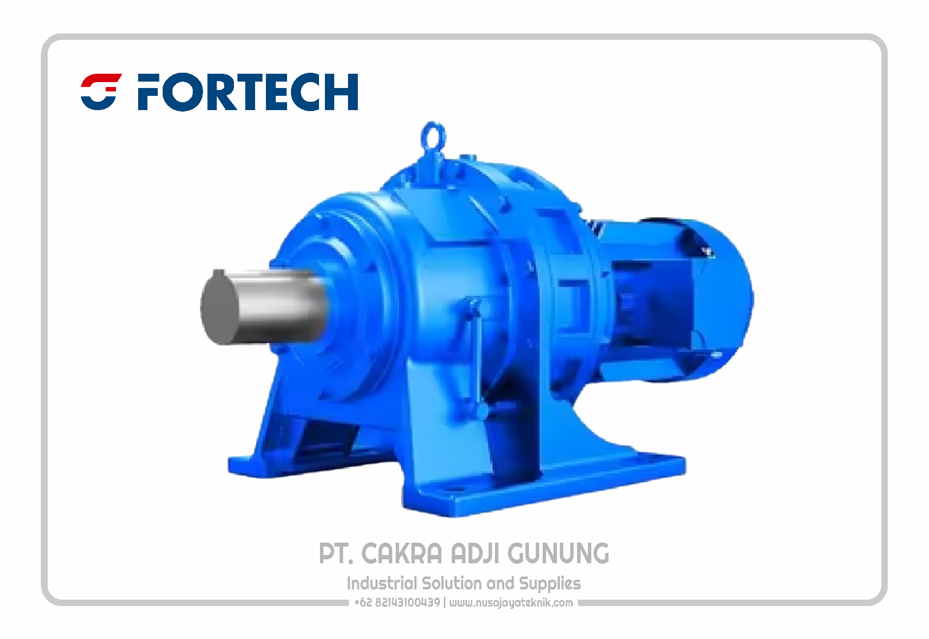 fortech cyclo foot mounted - PT. Cakra Adji Gunung